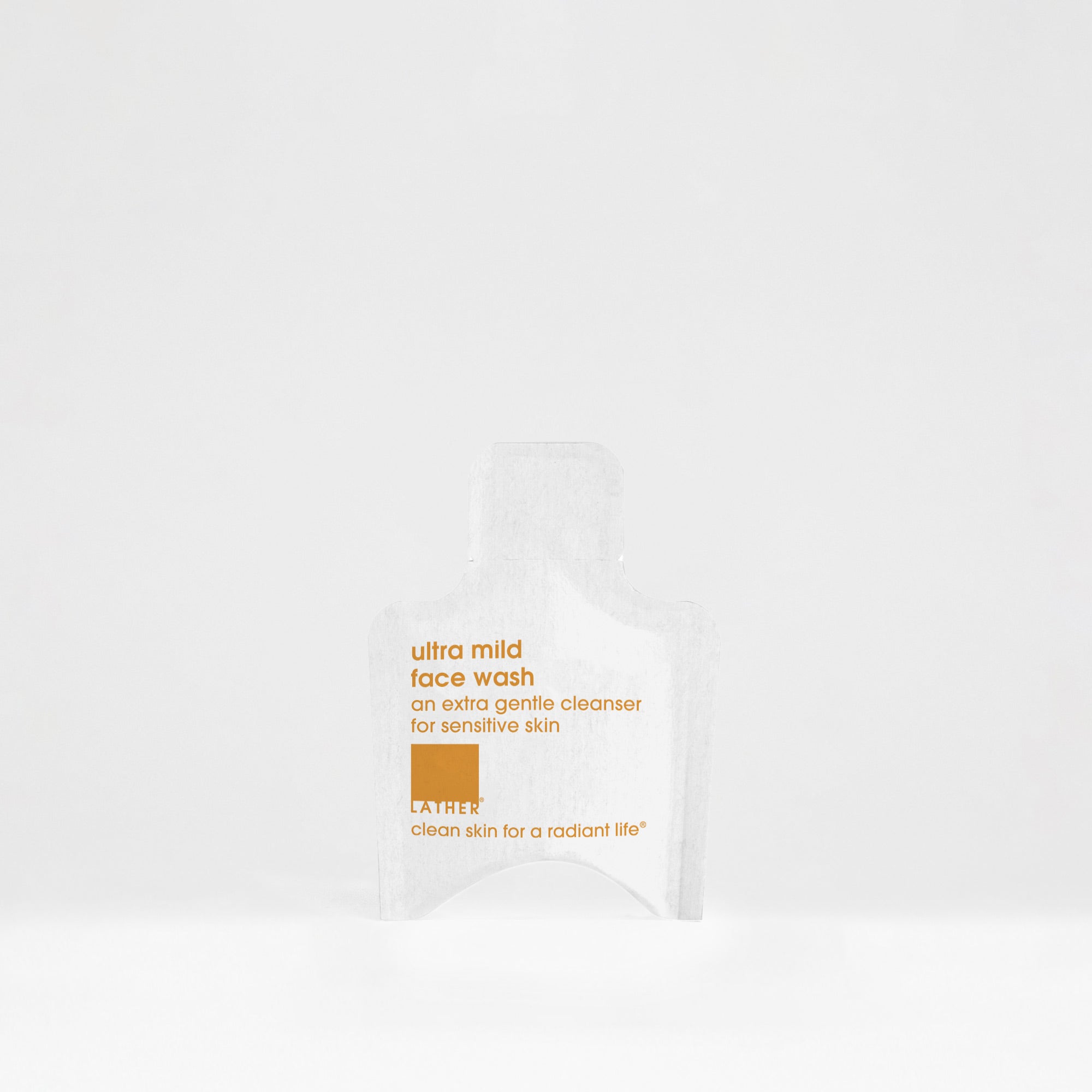 Ultra Mild Face Wash Packet – LATHER Hotel